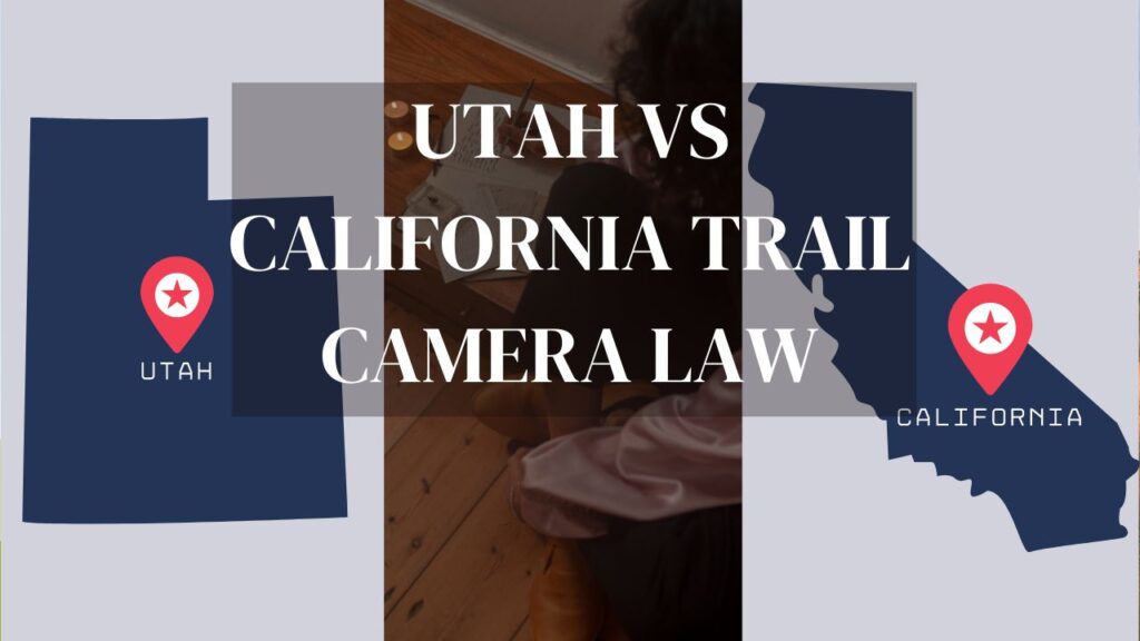 Trail Camera Law: Utah VS California - Backyard Trail Camera